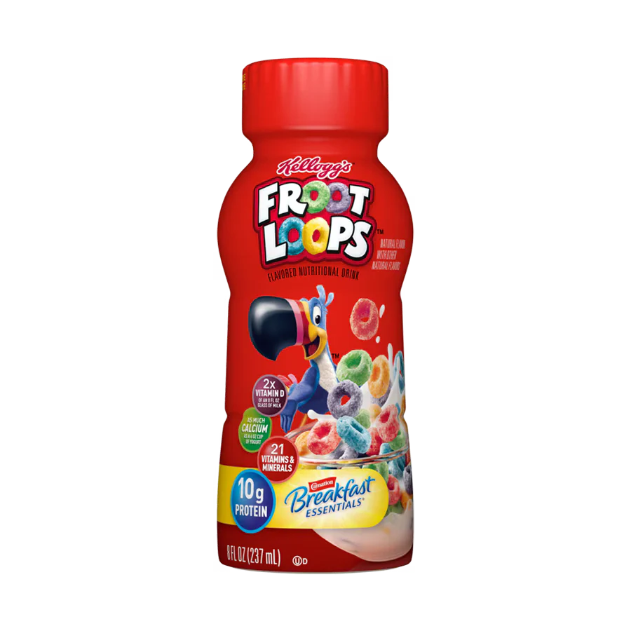 Kellogg’s Froot Loops Breakfast Essentials Drink (237ml)