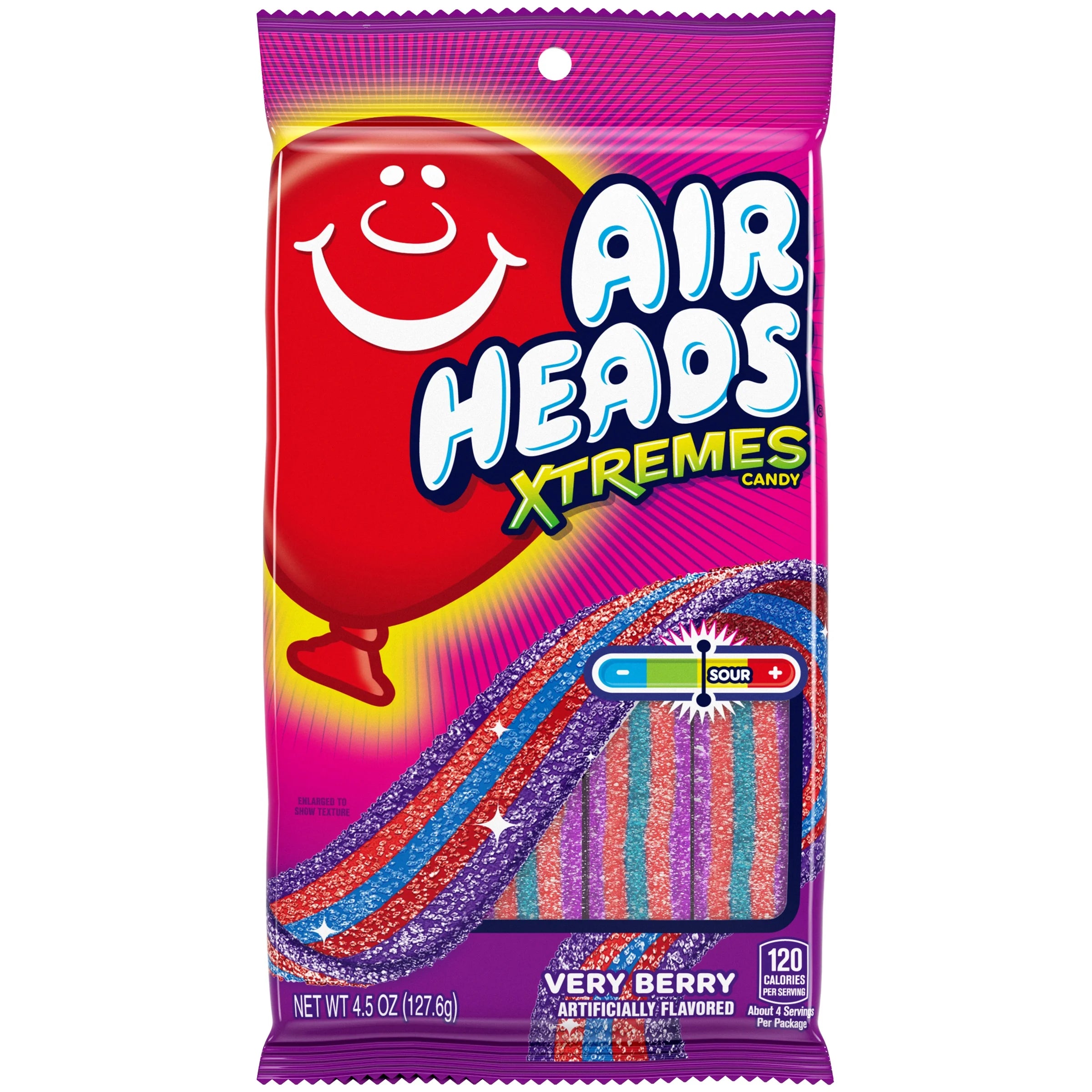 Airheads Xtremes Very Berry Belts (127.6g)
