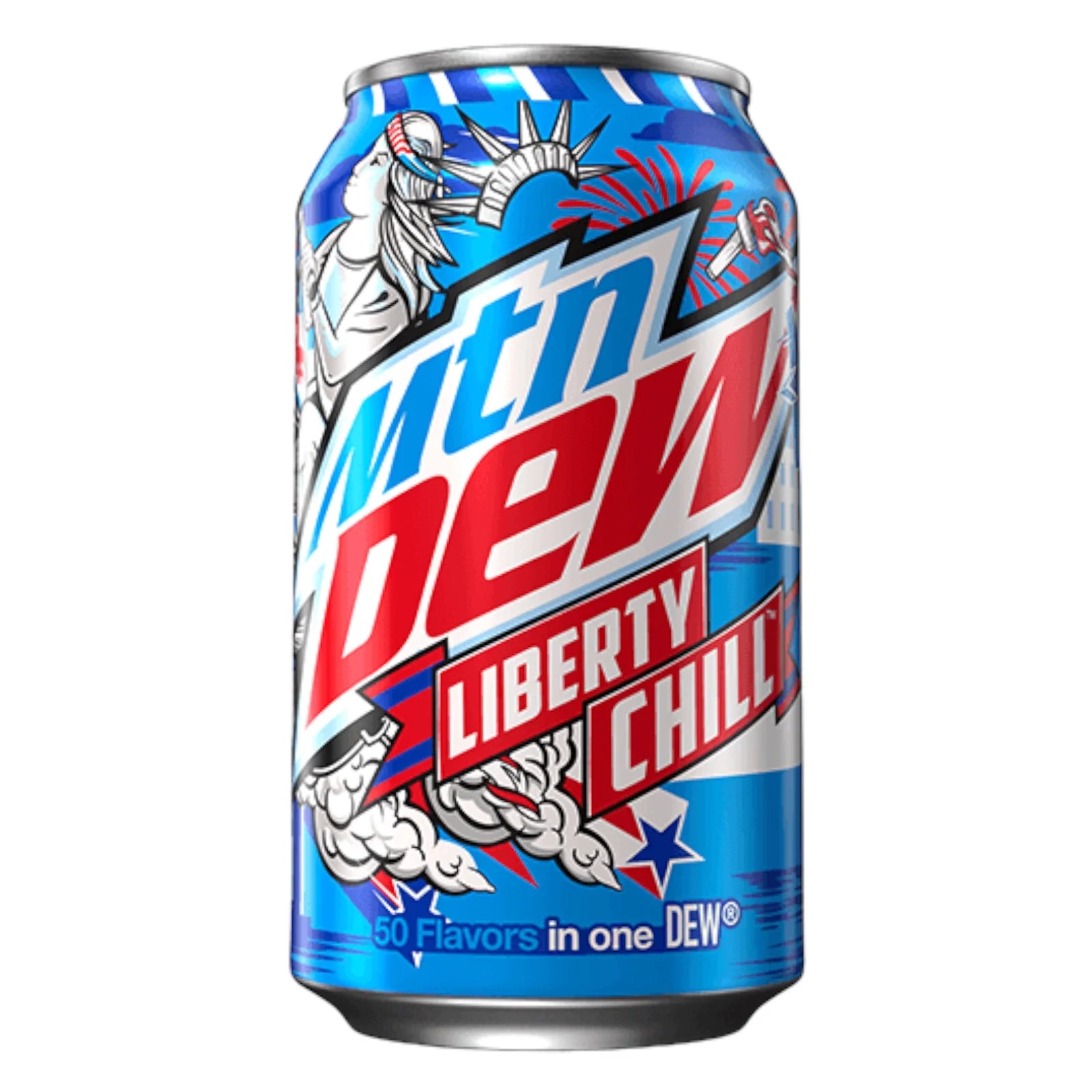 Mountain Dew Limited Edition Liberty Brew (355ml) |AmericanCandyCo.
