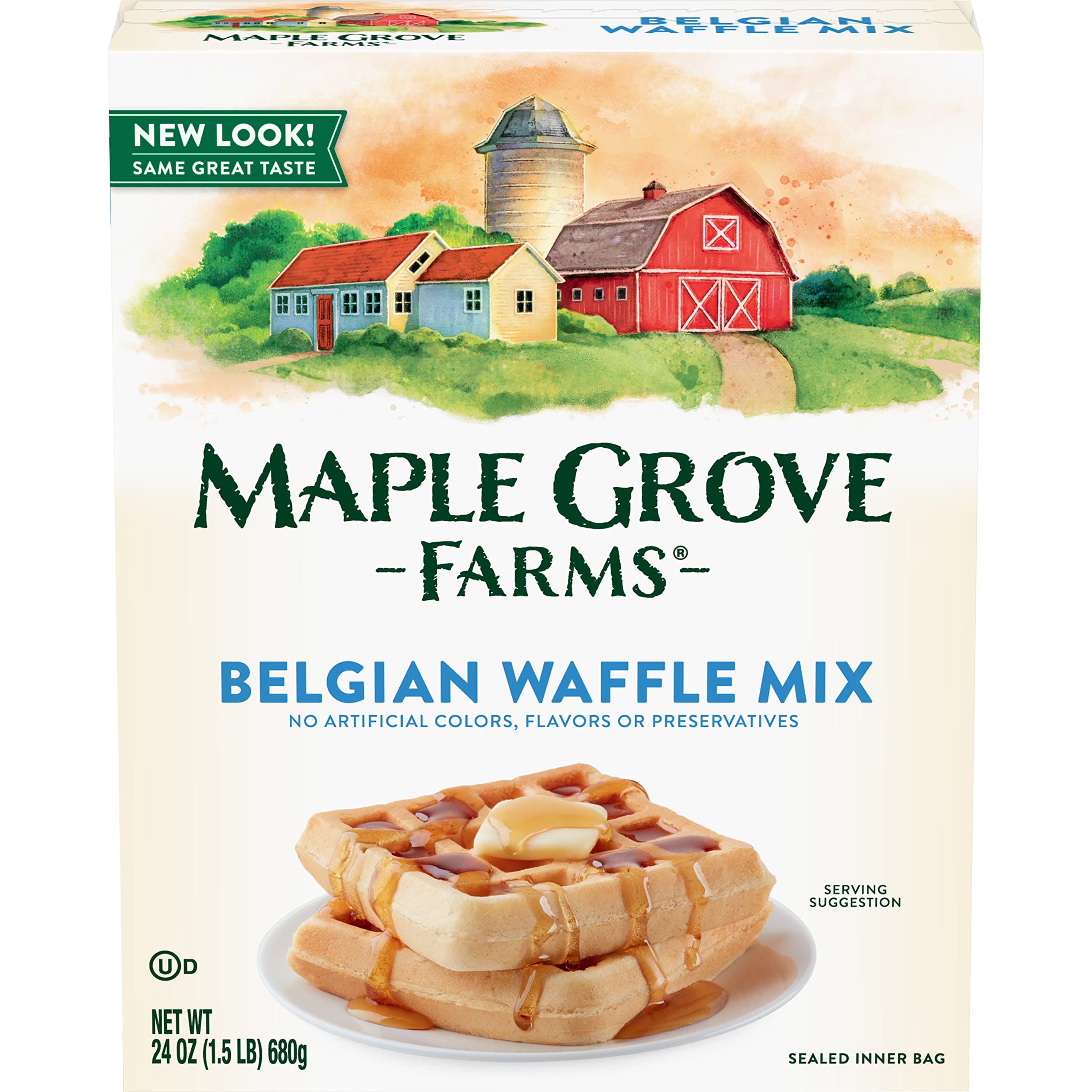 Maple Grove Belgian Waffle Mix (680g)