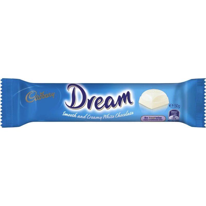 Cadbury Dream White Chocolate Bar (50g) UK Seller - AmericanCandyCo.