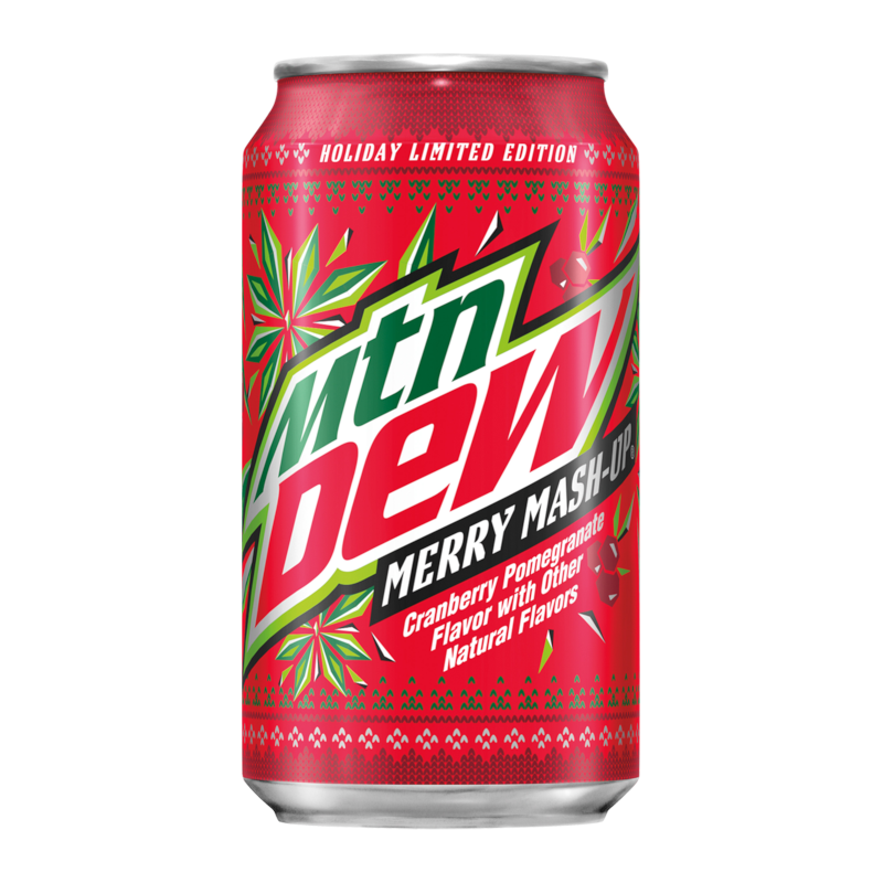 Mountain Dew Merry Mash Up (355ml) [Christmas]